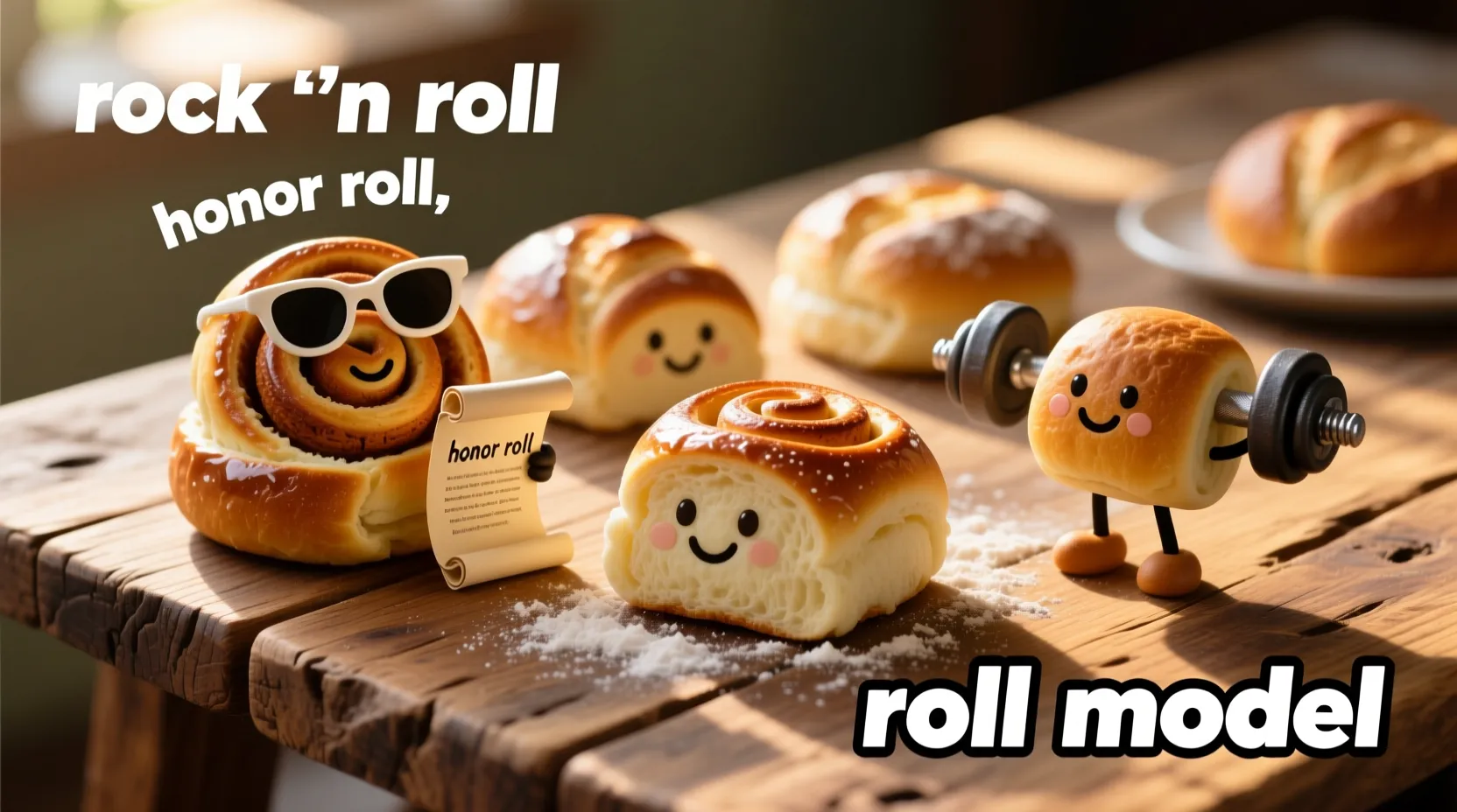 Roll Puns That’ll Have You Laughing Out of Control(2026)